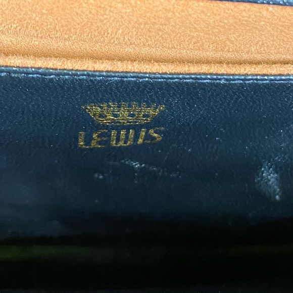 Lewis | Bags | Vtg 5s 60s Crown Lewis Purse Black Patent Leather | Poshmark